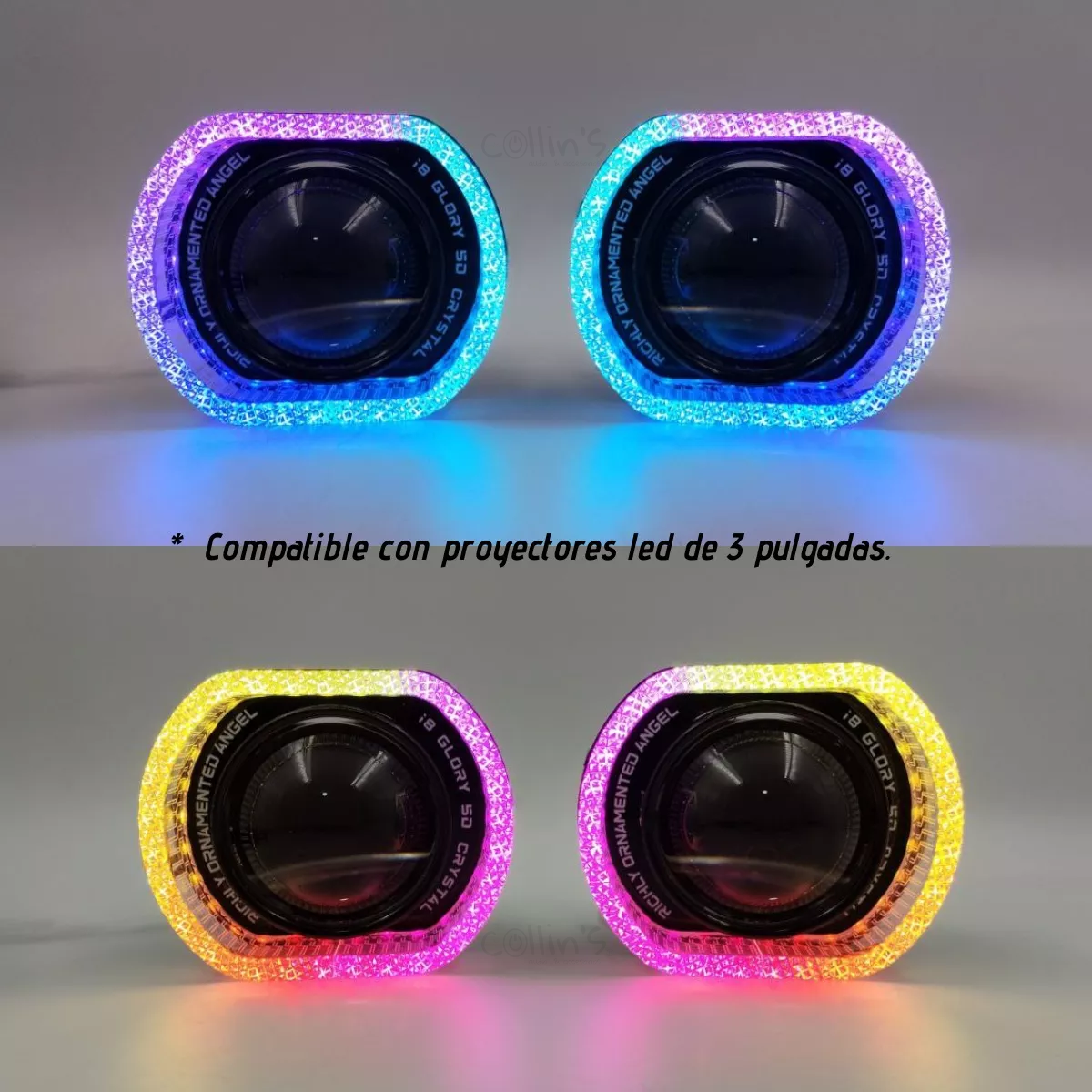 OJO DE ANGEL PREMIUM CS RACING 3″ CSI8OWRGB – GRUPO COLLIN´S