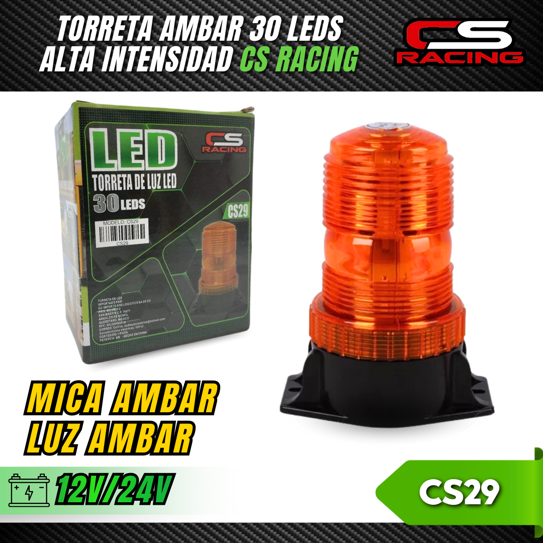 TORRETA 30 LEDS CS RACING CS29 – GRUPO COLLIN´S