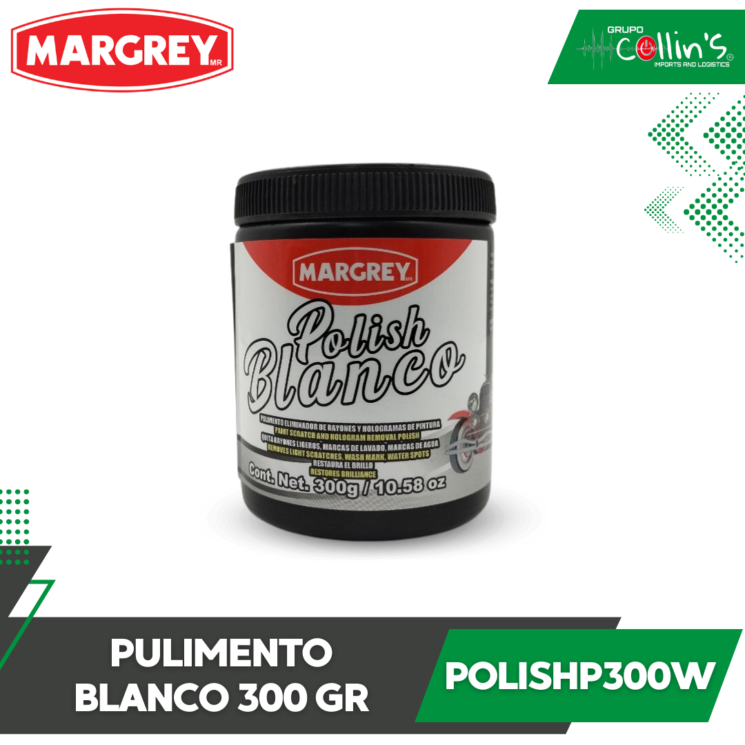 POLISH BLANCO 300GR MARGREY POLISHP300W – GRUPO COLLIN´S