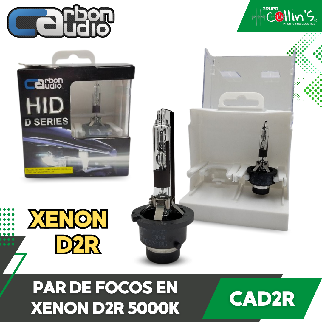 PAR DE FOCOS EN XENON D2R CAD2R – GRUPO COLLIN´S