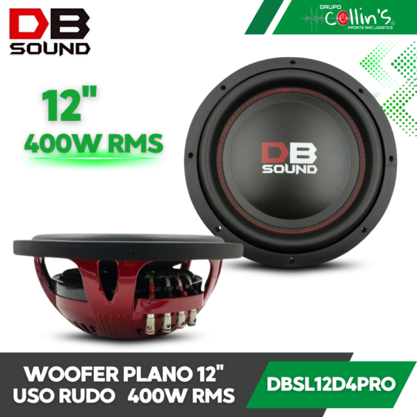 WOOFER PLANO 12″ USO RUDO DB SOUND DBSL12D4PRO – GRUPO COLLIN´S