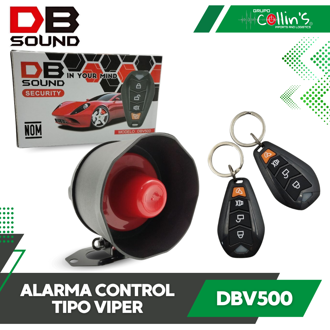 ALARMA CONTROL TIPO VIPER DBV500 – GRUPO COLLIN´S