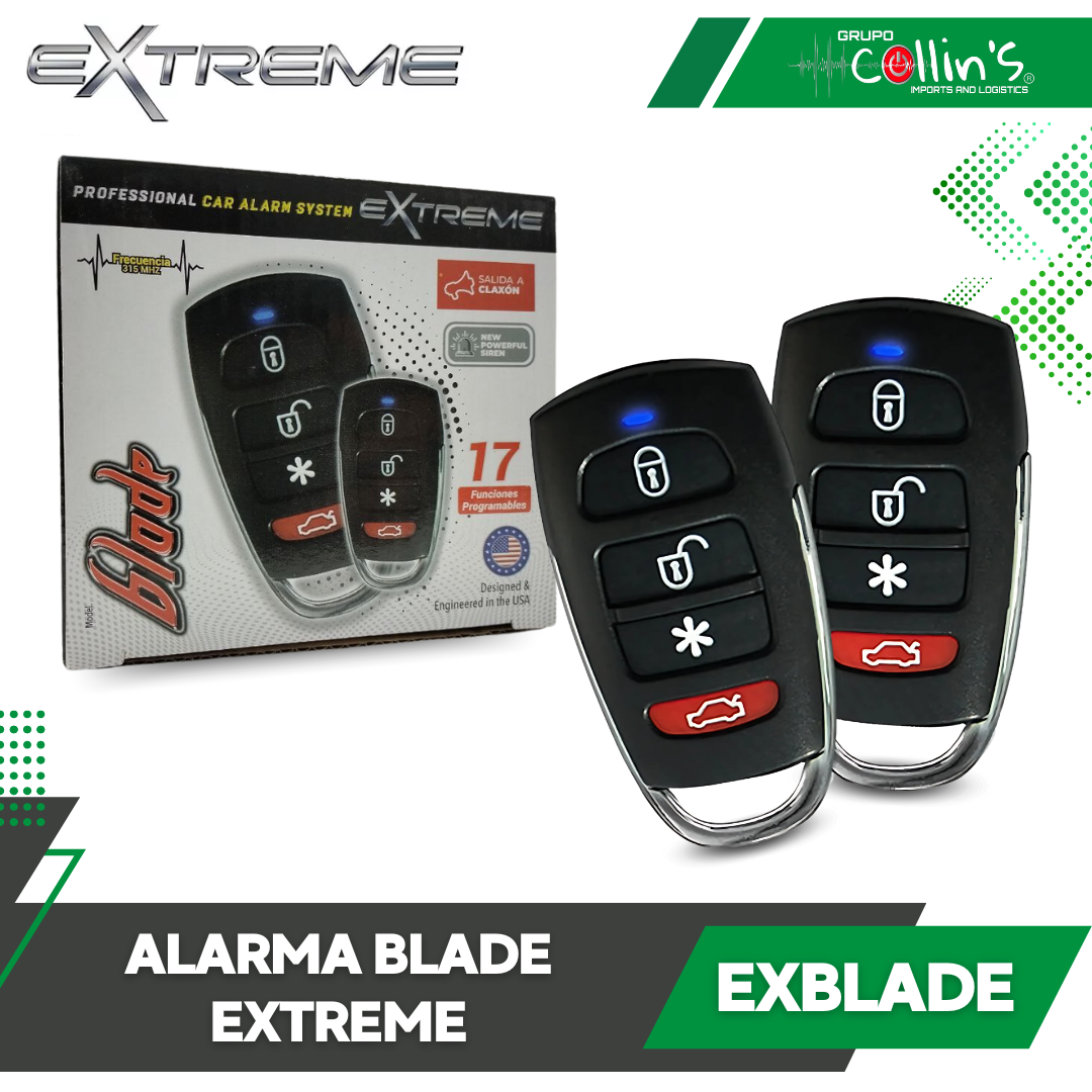 ALARMA BLADE EXTREME EXBLADE – GRUPO COLLIN´S