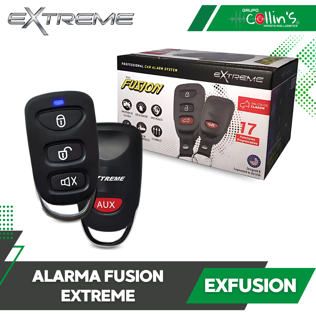 ALARMA FUSION EXTREME EXFUSION – GRUPO COLLIN´S