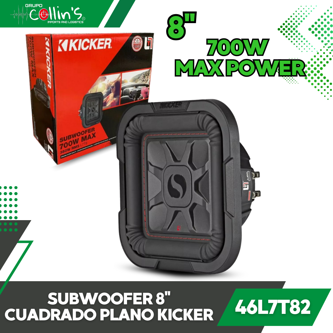 SUBWOOFER 8″ 46L7T82 – GRUPO COLLIN´S