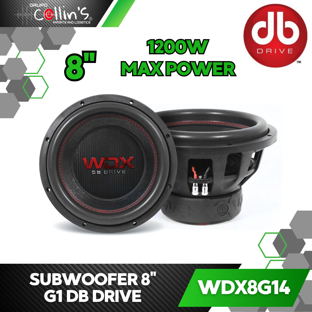 SUBWOOFER 8″ DB DRIVE WDX8G14 – GRUPO COLLIN´S