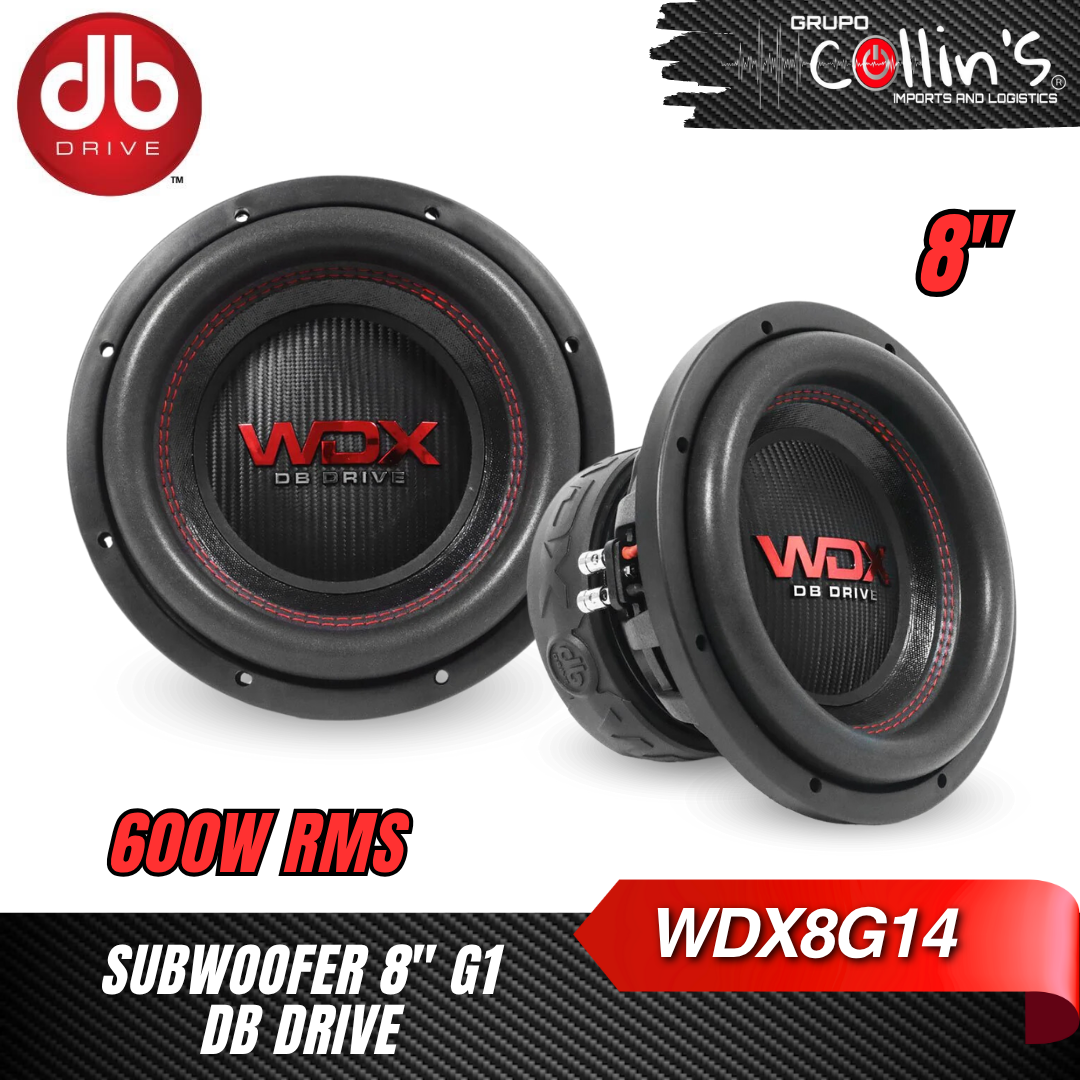 SUBWOOFER 8″ DB DRIVE WDX8G14 – GRUPO COLLIN´S