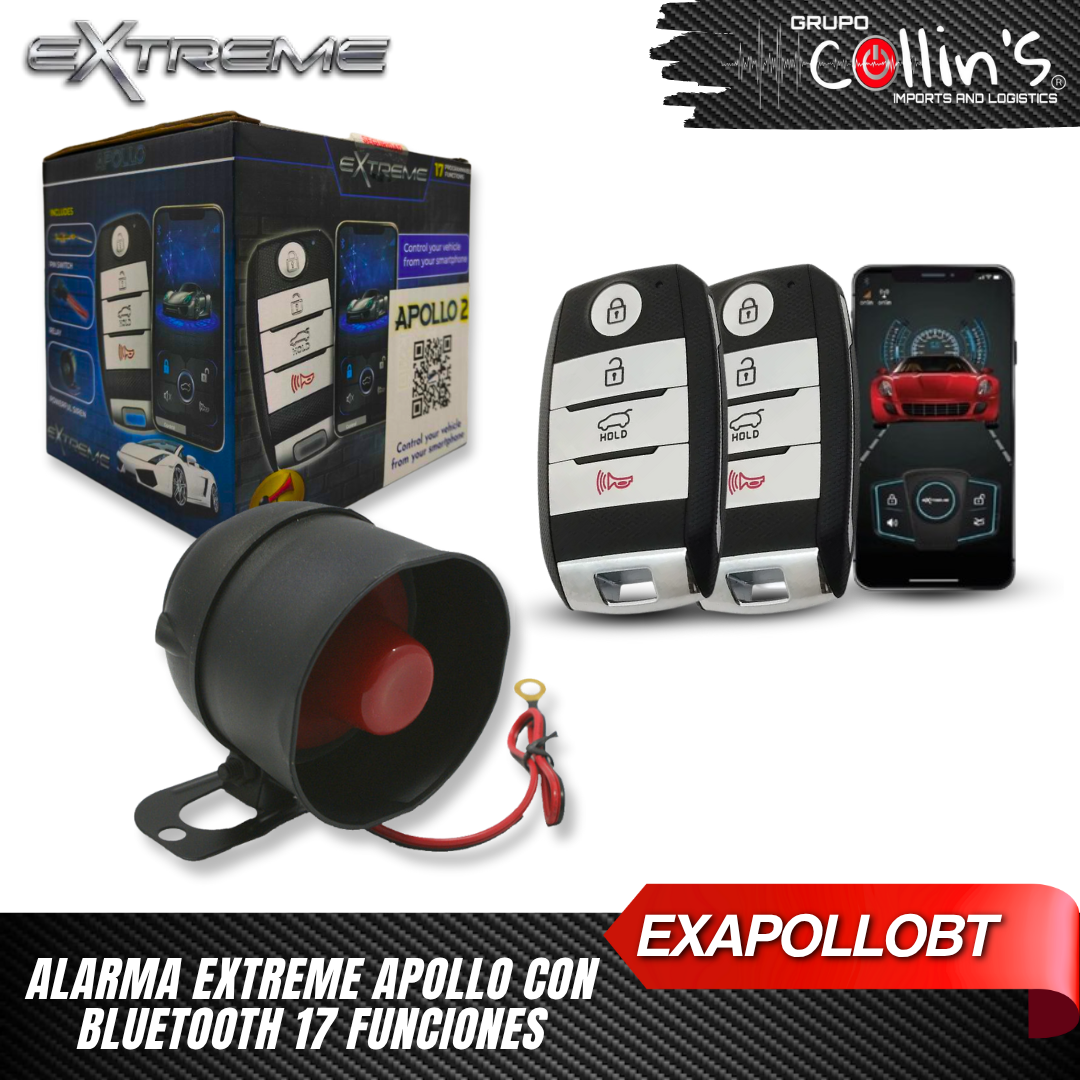 ALARMA EXTREME APOLLO EXAPOLLOBT – GRUPO COLLIN´S