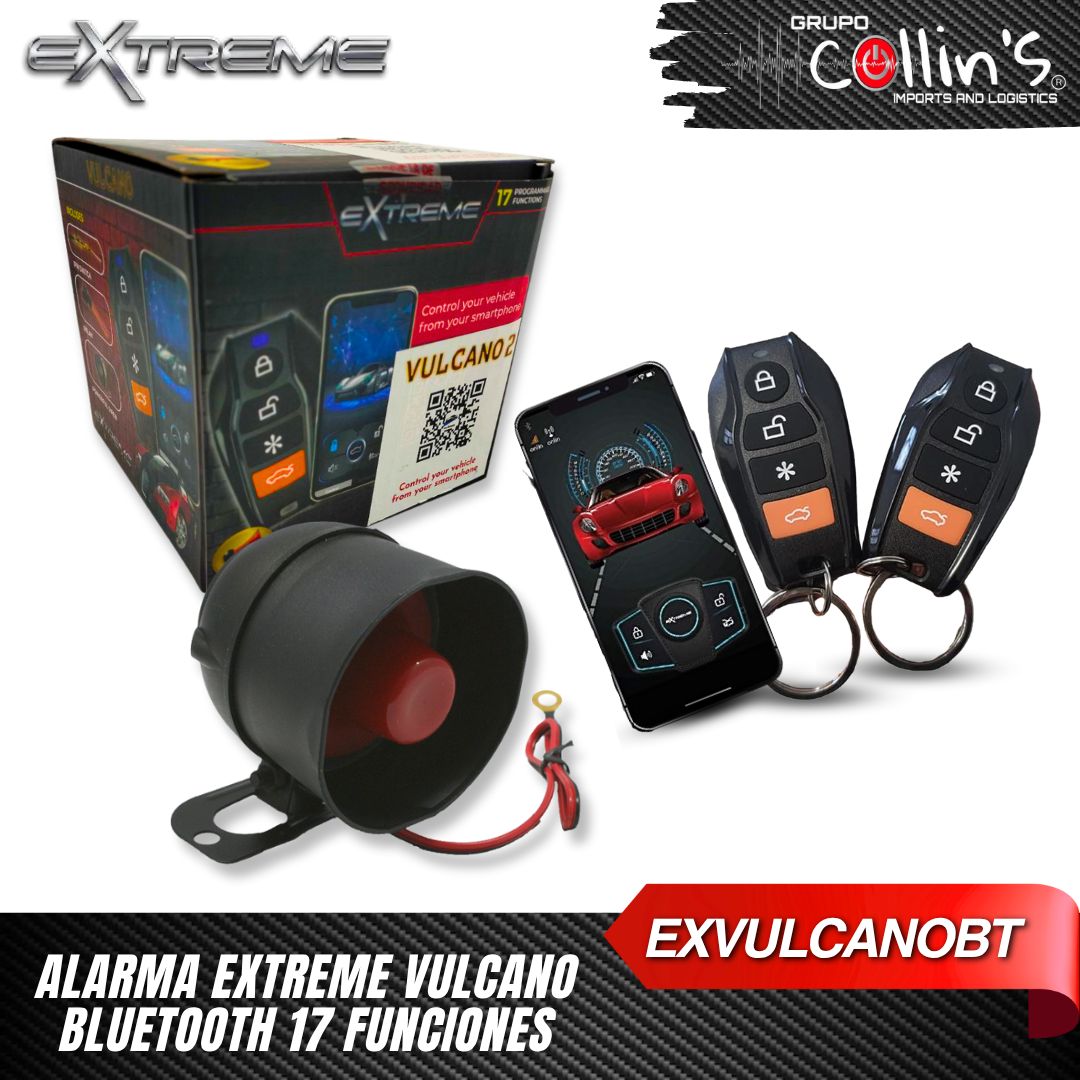 ALARMA EXTREME VULCANO EXVULCANOBT – GRUPO COLLIN´S