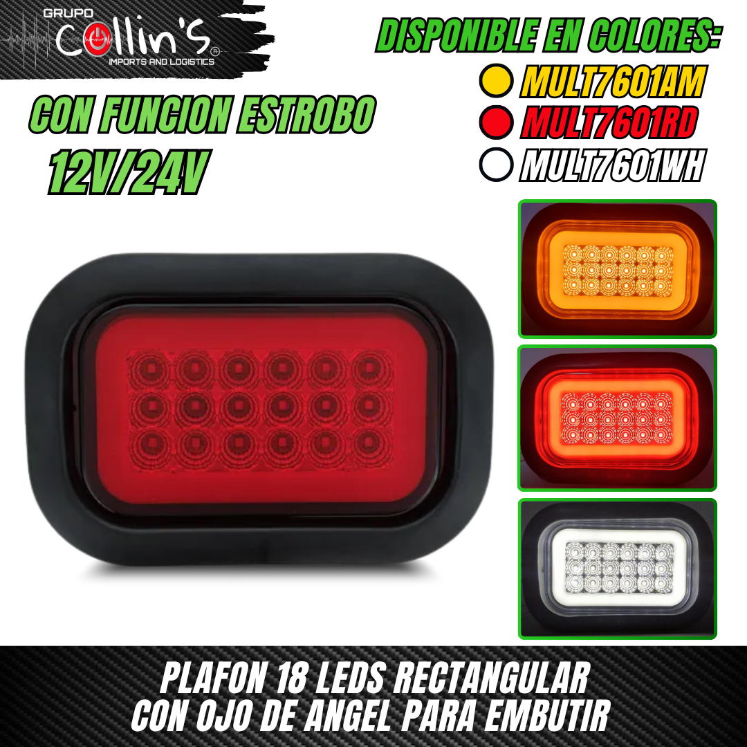PLAFON RECTANGULAR CON OJO DE ANGEL PARA EMBUTIR MULT7601 – GRUPO COLLIN´S